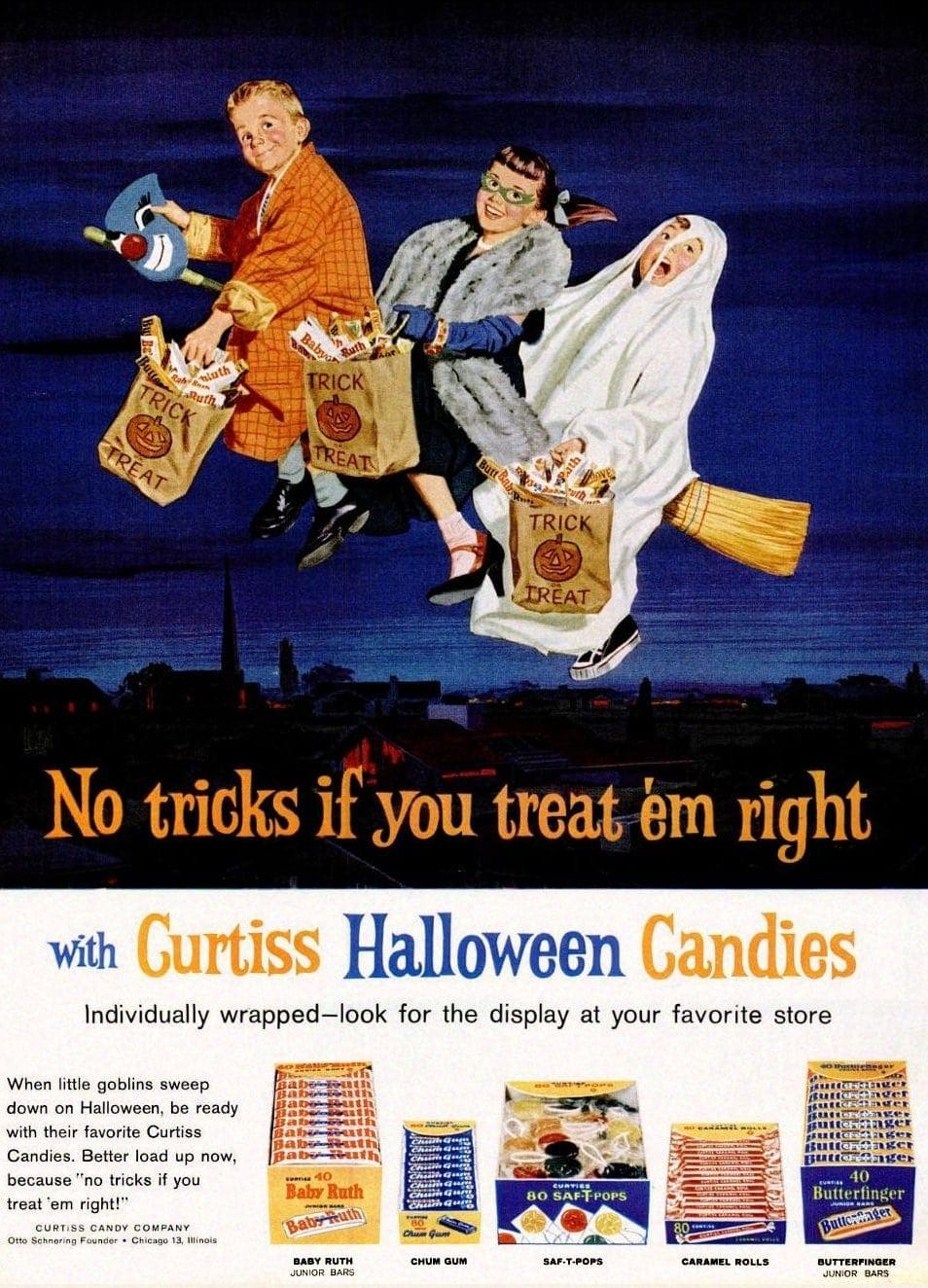 This memorable vintage Halloween candy from the '50s & '60s will take ...