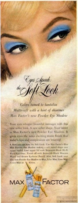 Blue eyeshadow: The good, the bad & the ugly vintage makeup - Click ...