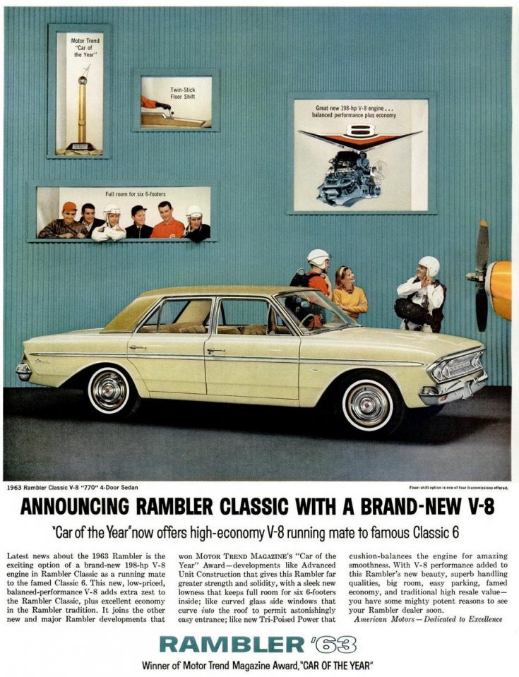 Rambler cars from the 1960s: Hardtops, Ambassadors, Classics ...