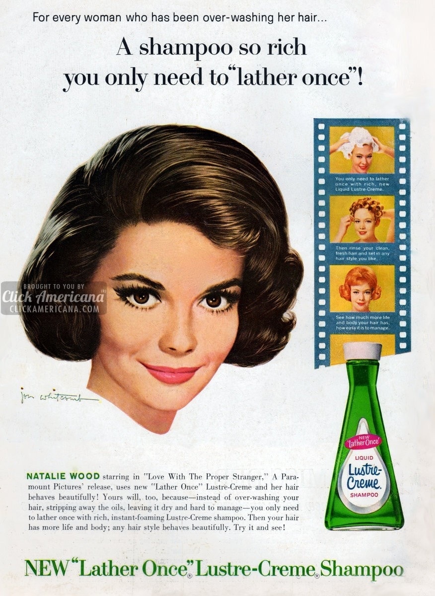 Natalie Wood, Janet Leigh & Shirley Jones for Lustre Creme - Click ...