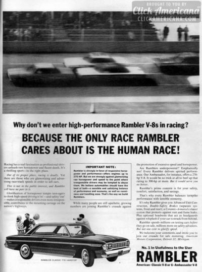 Rambler cars from the 1960s: Hardtops, Ambassadors, Classics ...