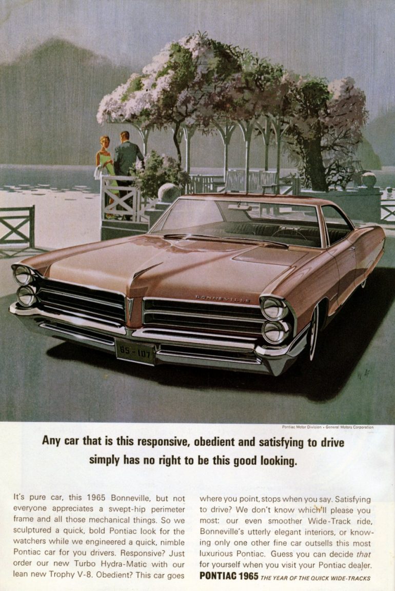 Vintage Pontiac car ads from the 1960s - Click Americana