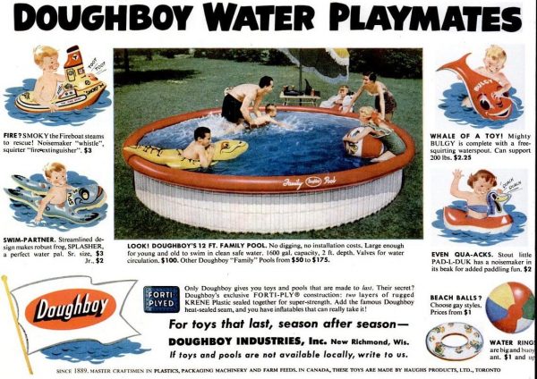 Retro pool toys: Inflatable animals, rafts & more vintage water fun ...