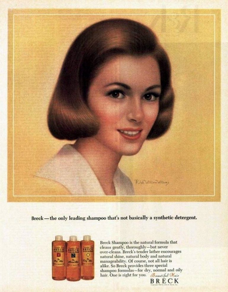 The history of the famous Breck shampoo ads, plus 25 iconic vintage ...