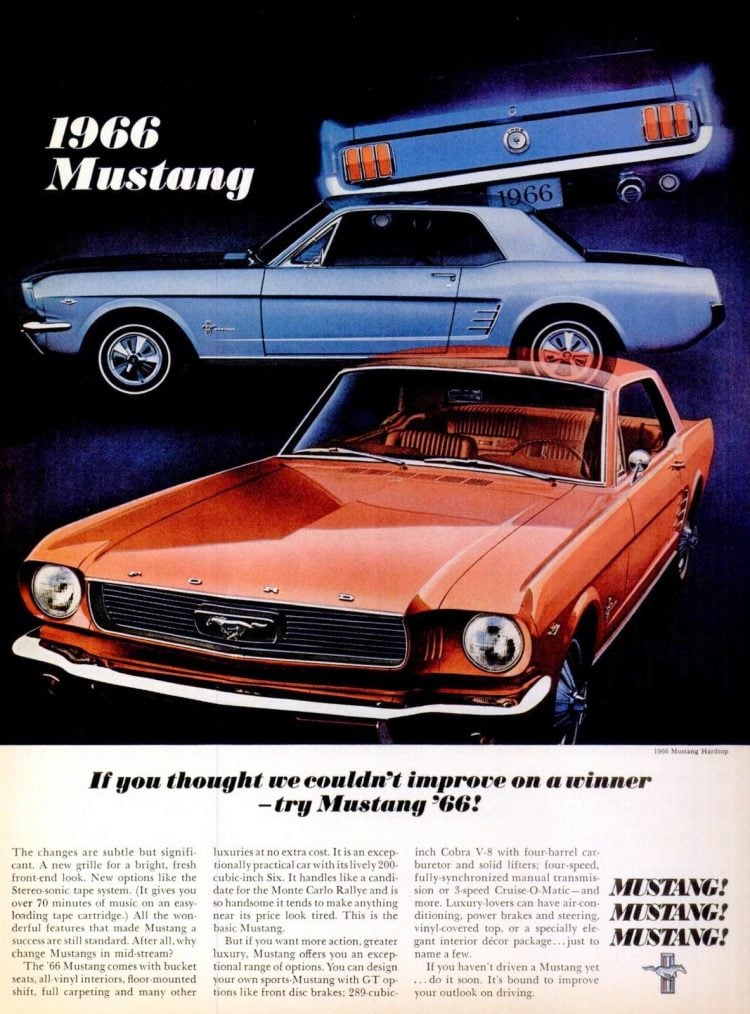 Cars from 1966: See 26 classic models from all the big automakers ...