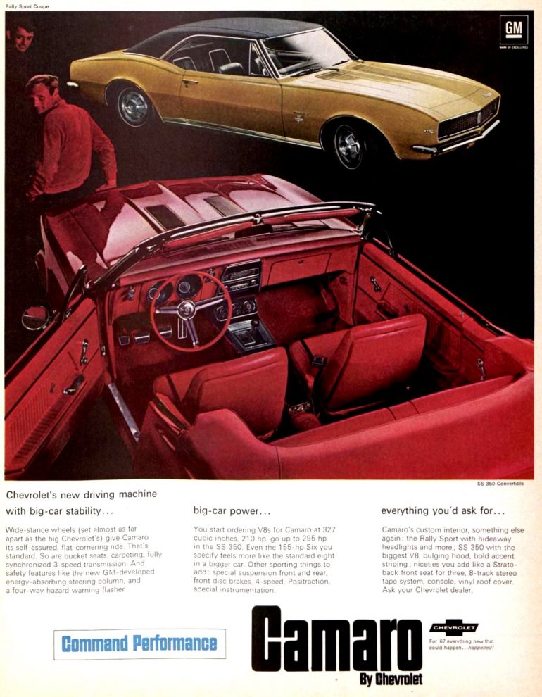 See the classic 1960s Camaro cars from Chevrolet - Click Americana