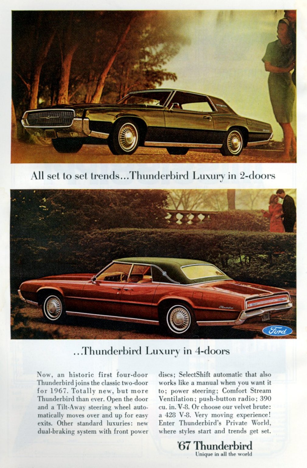 See what classic 60s Ford Thunderbird cars looked like when they were ...