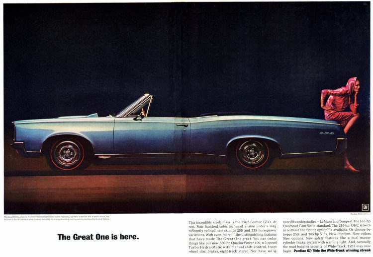 Vintage Pontiac car ads from the 1960s - Click Americana