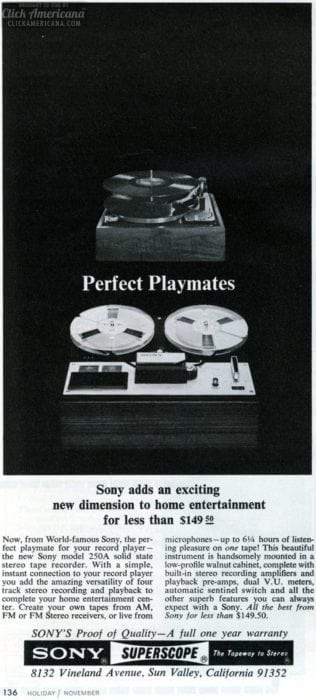 Remember vintage reel-to-reel tape recorders? - Click Americana