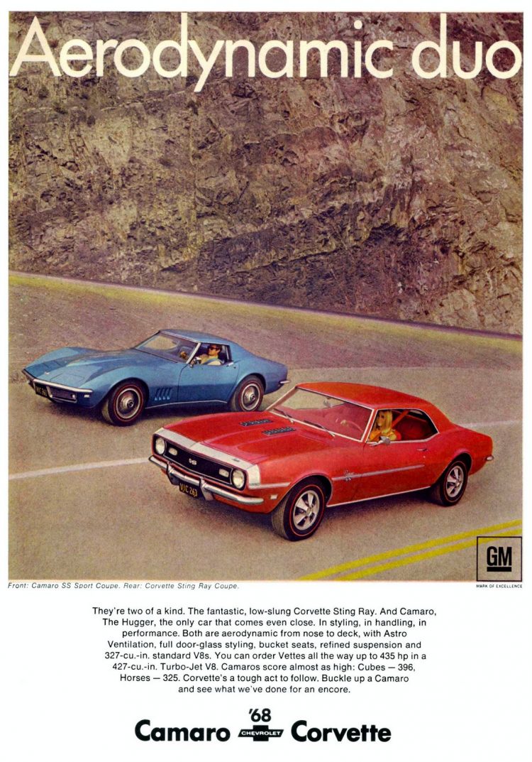 See the classic 1960s Camaro cars from Chevrolet - Click Americana