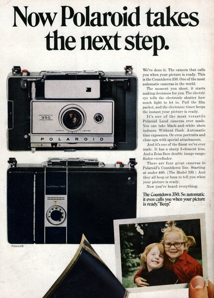 Vintage instant cameras from Polaroid & Kodak: OneStep, Pronto ...
