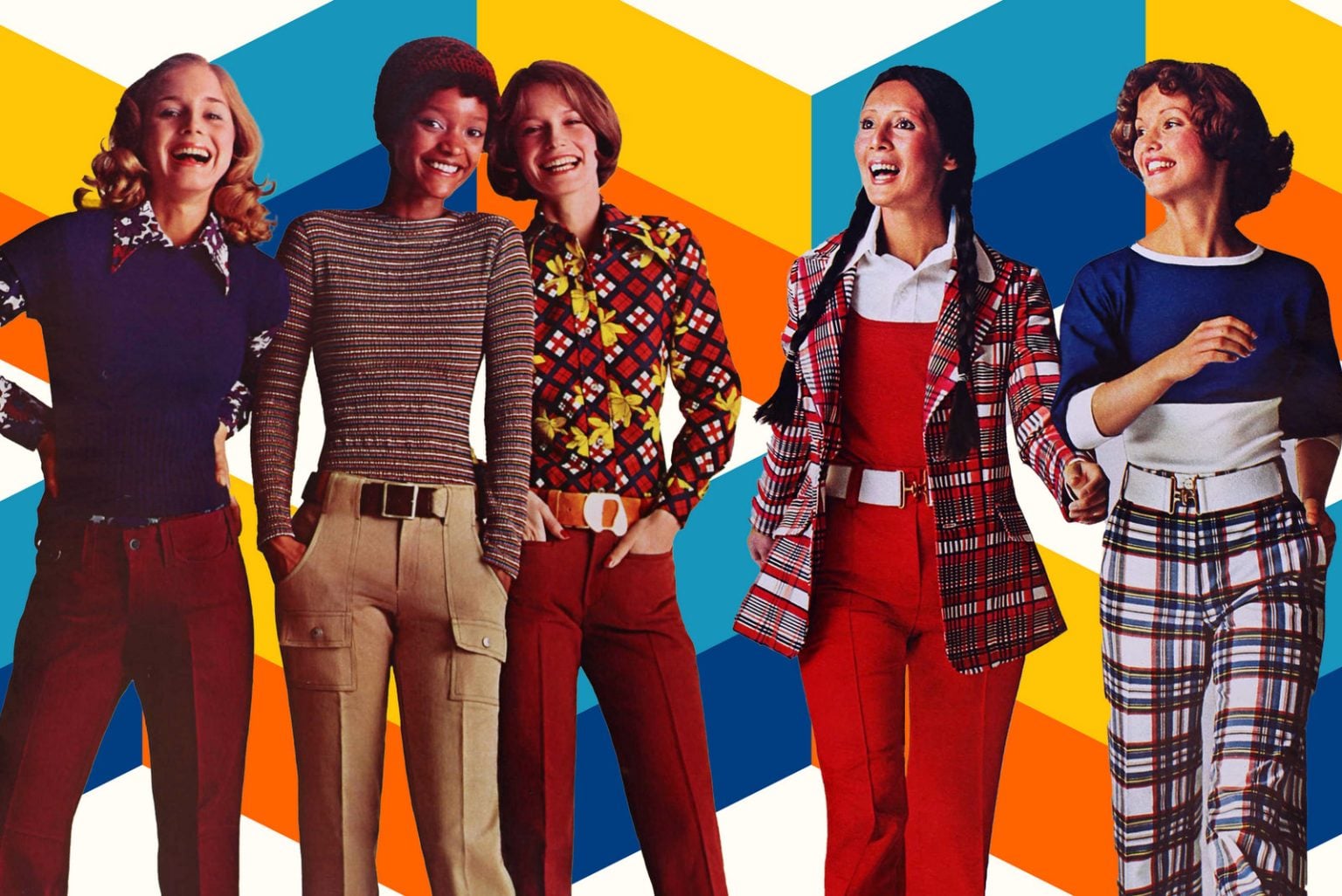 Far out! 70s teenage fashion for girls was bold and revolutionary ...