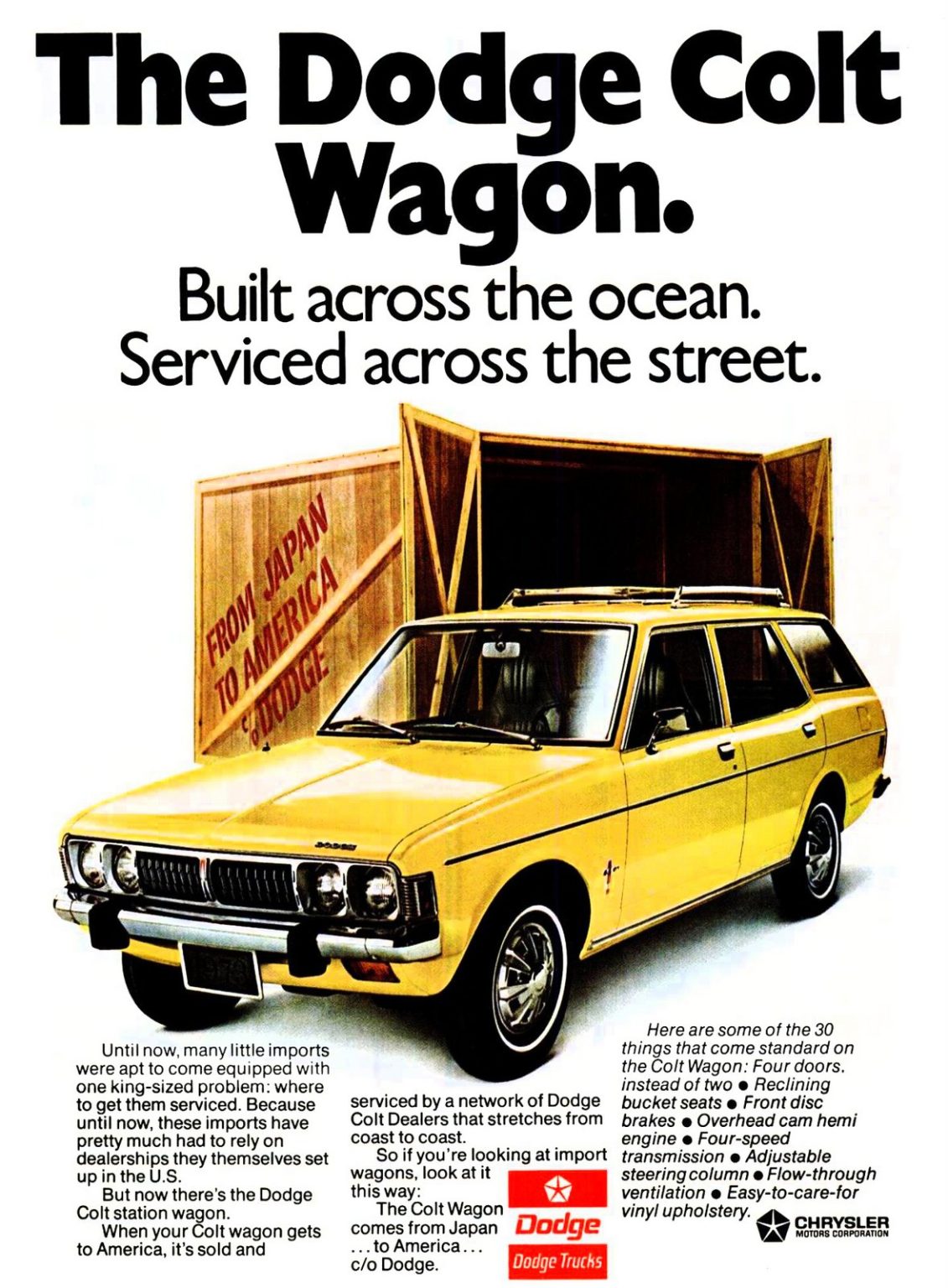 1970s Dodge Colt: The subcompact budget cars from Chrysler - Click ...
