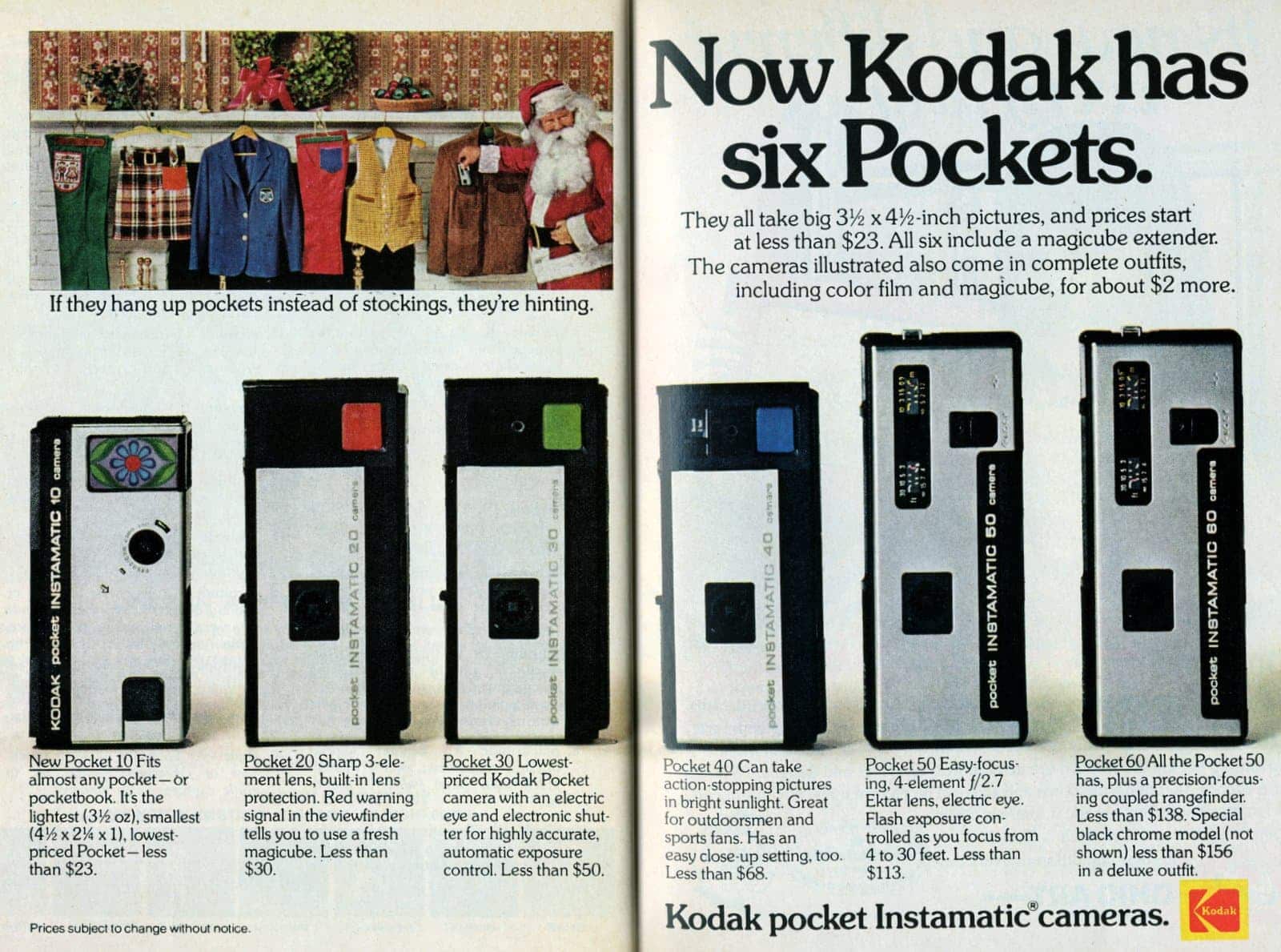 Vintage 110 cameras: The pocket cameras with small film cartridges that ...