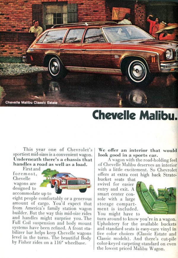 See 17 different vintage Chevrolet station wagons from the '70s ...