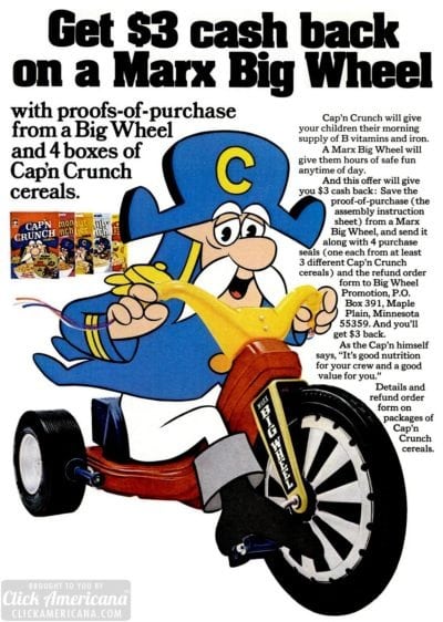 Vintage Big Wheel ride-on toys helped millions of kids move on from ...