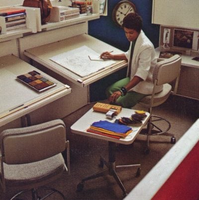 The bold office cubicle concept was a game-changer for 1970s workplaces ...