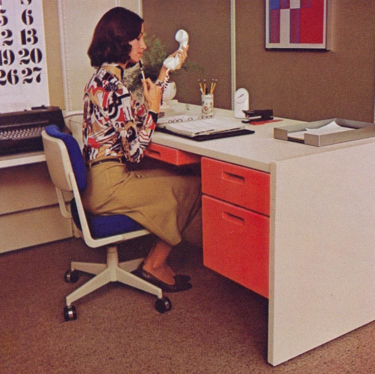 The bold office cubicle concept was a game-changer for 1970s workplaces ...