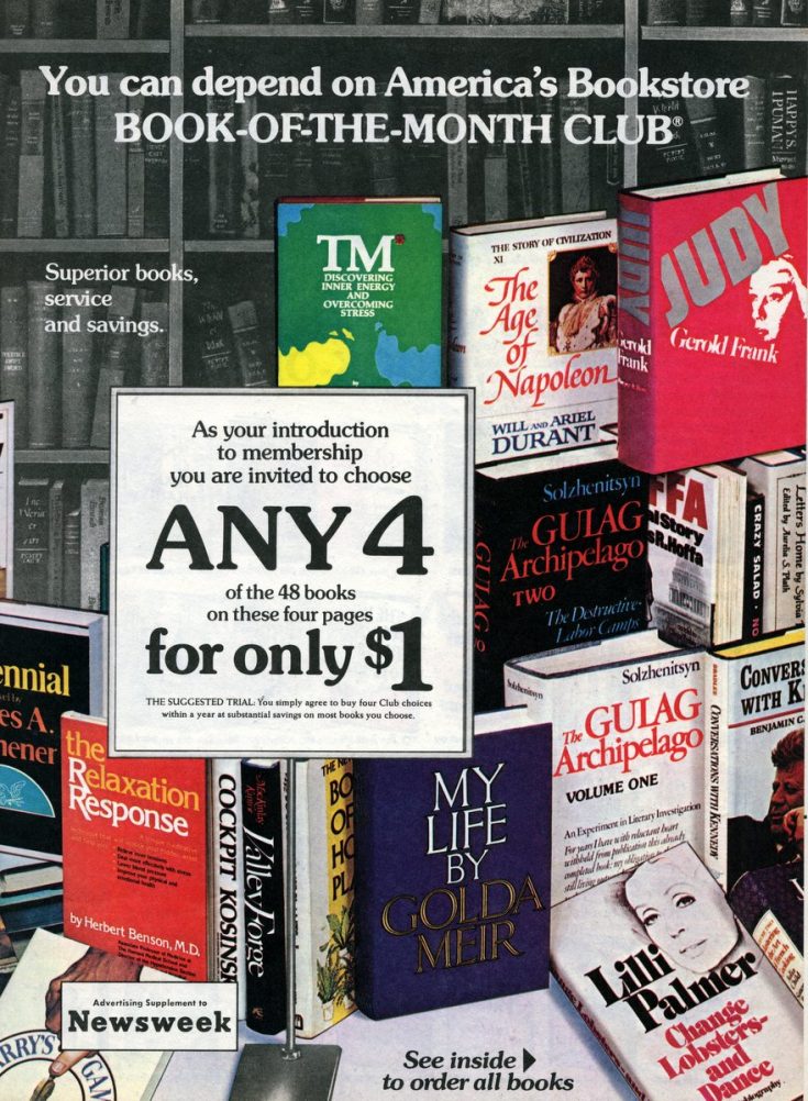 Vintage book clubs delivered romance, fiction, fantasy & more to ...