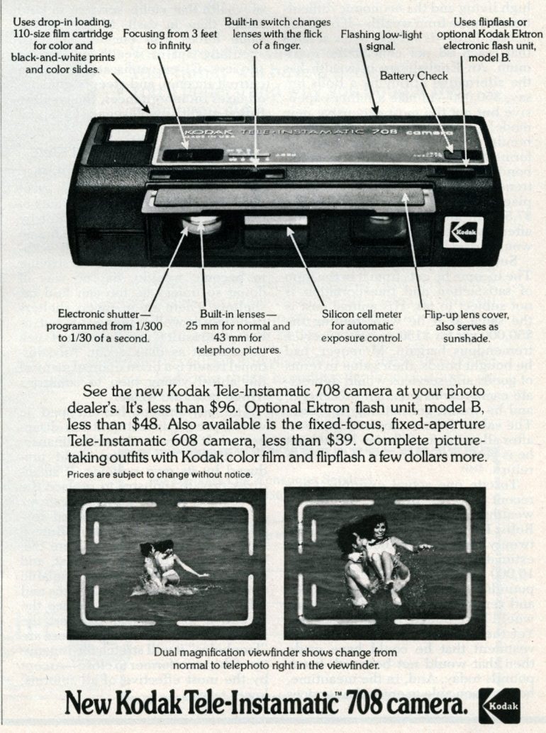 Vintage 110 cameras: The pocket cameras with small film cartridges that ...