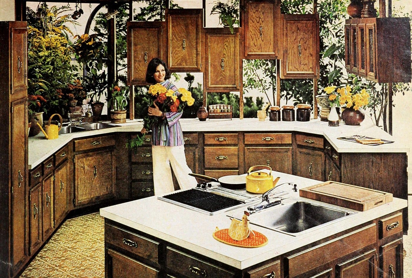 Vintage 1970s Kitchen Decor Ideas Click Americana