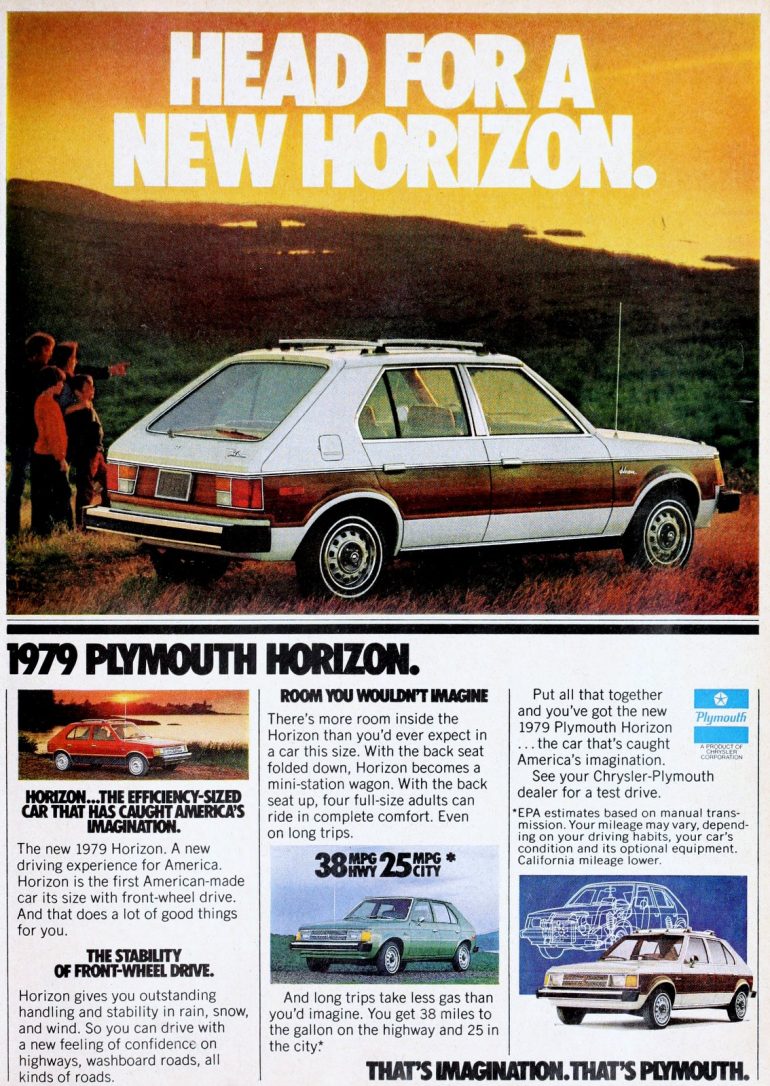 Plymouth Horizon: The budget-friendly subcompact car made between 1978 ...
