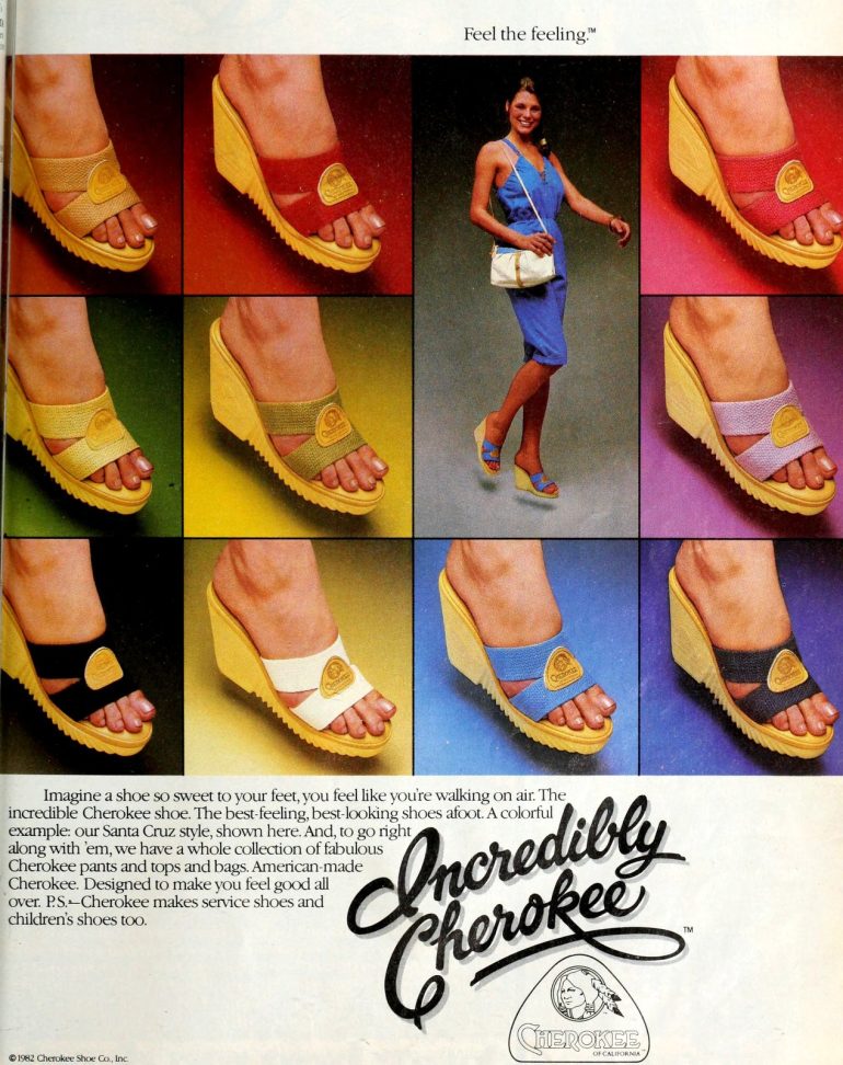 80s Cherokee shoes & clothing styles that we used to love - Click Americana