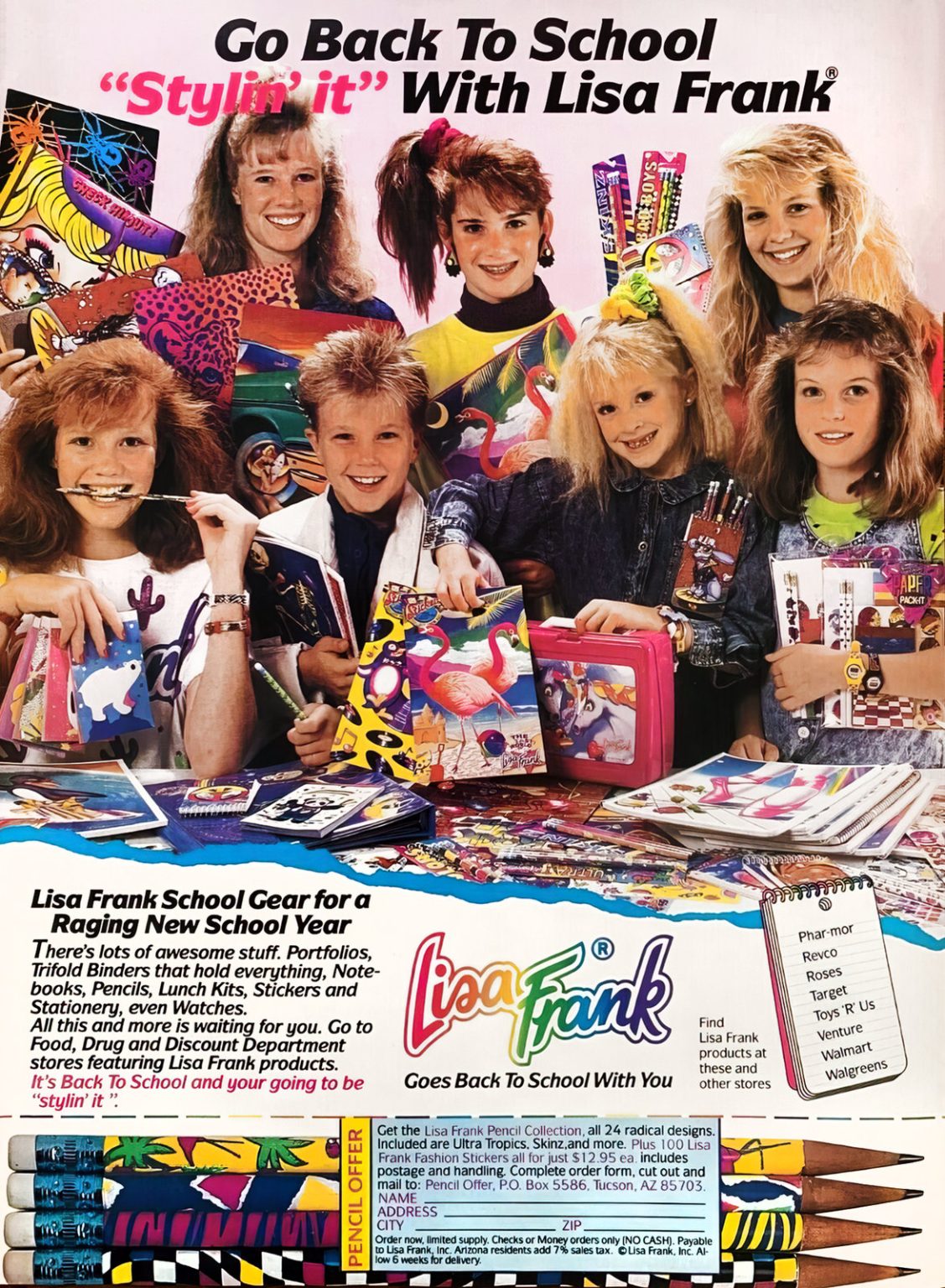 Vintage Lisa Frank: Transforming technicolor whimsy into a fun neon ...