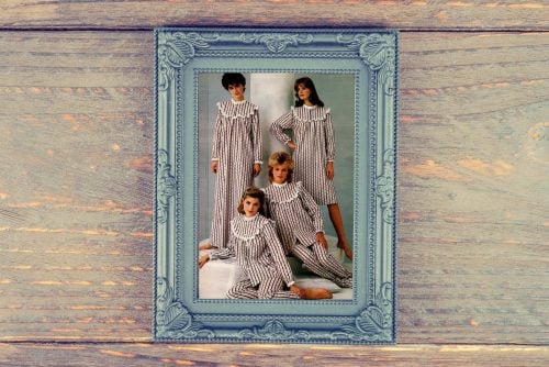 Goodnight, gals! '80s pajamas, old-fashioned flannel nightgowns & other ...