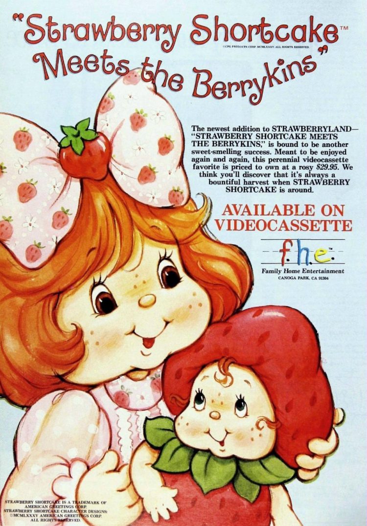 Vintage Strawberry Shortcake! Fans of the 80s cartoon character could ...