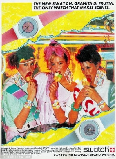 Swatch watches of the 80s & 90s: Remember the colorful watch craze ...