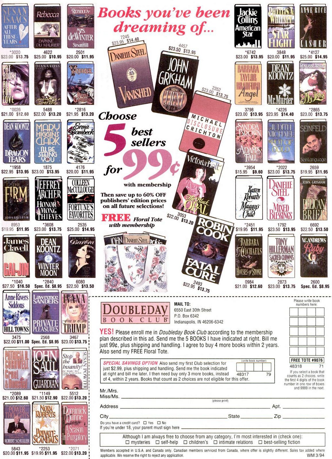 Vintage book clubs delivered romance, fiction, fantasy & more to millions of readers each month ...