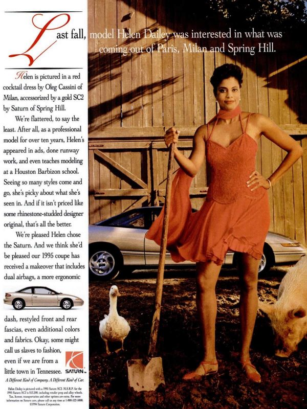 The Saturn car company was a unique & innovative brand in the 1990s ...