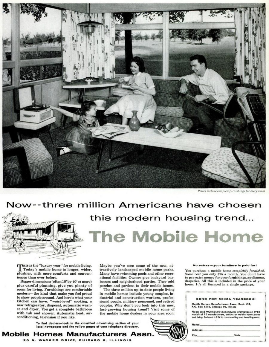 Mobile homes: See vintage models from the trailer trend of the 50s ...