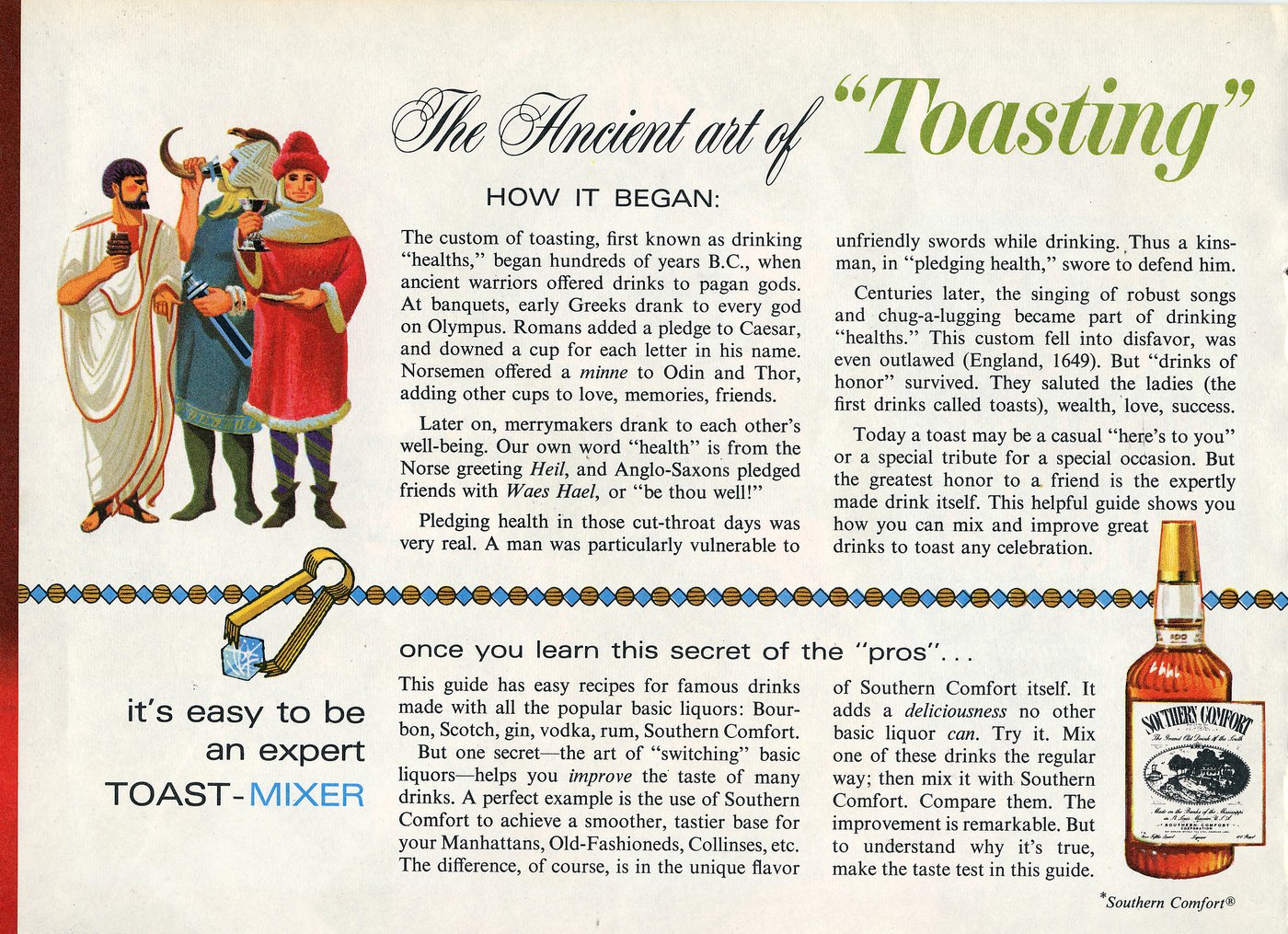 50+ vintage '60s drink recipes & how people would toast in the Madmen ...