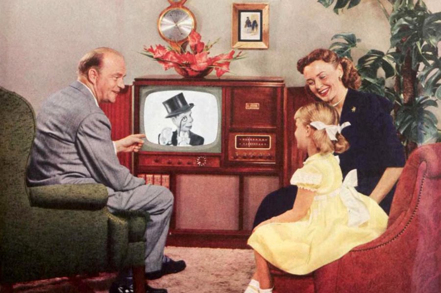 Family life after TV was invented - Click Americana