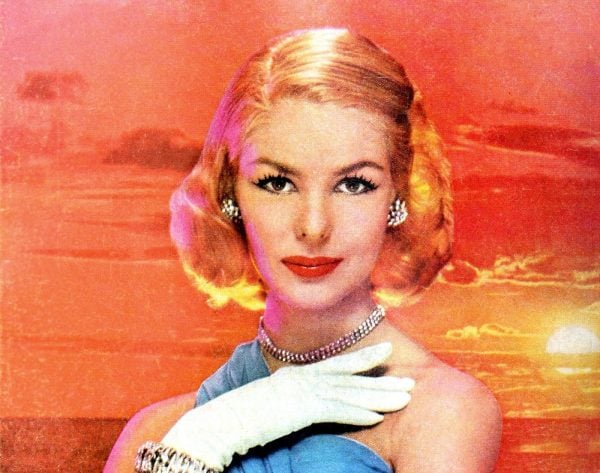 How to do bold 1950s eye makeup - brows, lashes, shadow & more - with ...