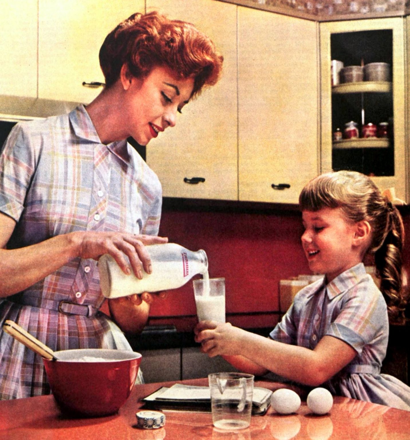 The milkman of years ago delivered milk & happy memories - Click Americana