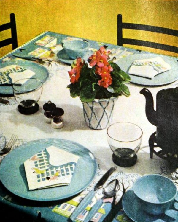See the elegant secrets of these 50+ vintage 1950s table settings & get ...