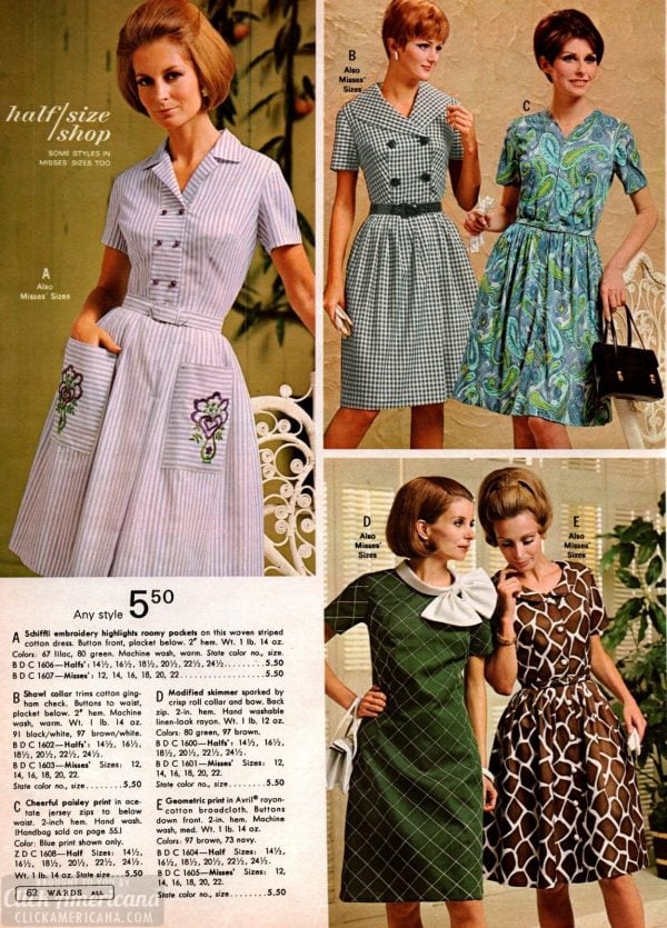 Charming & bold dresses from 1968 that turned everyday style into ...