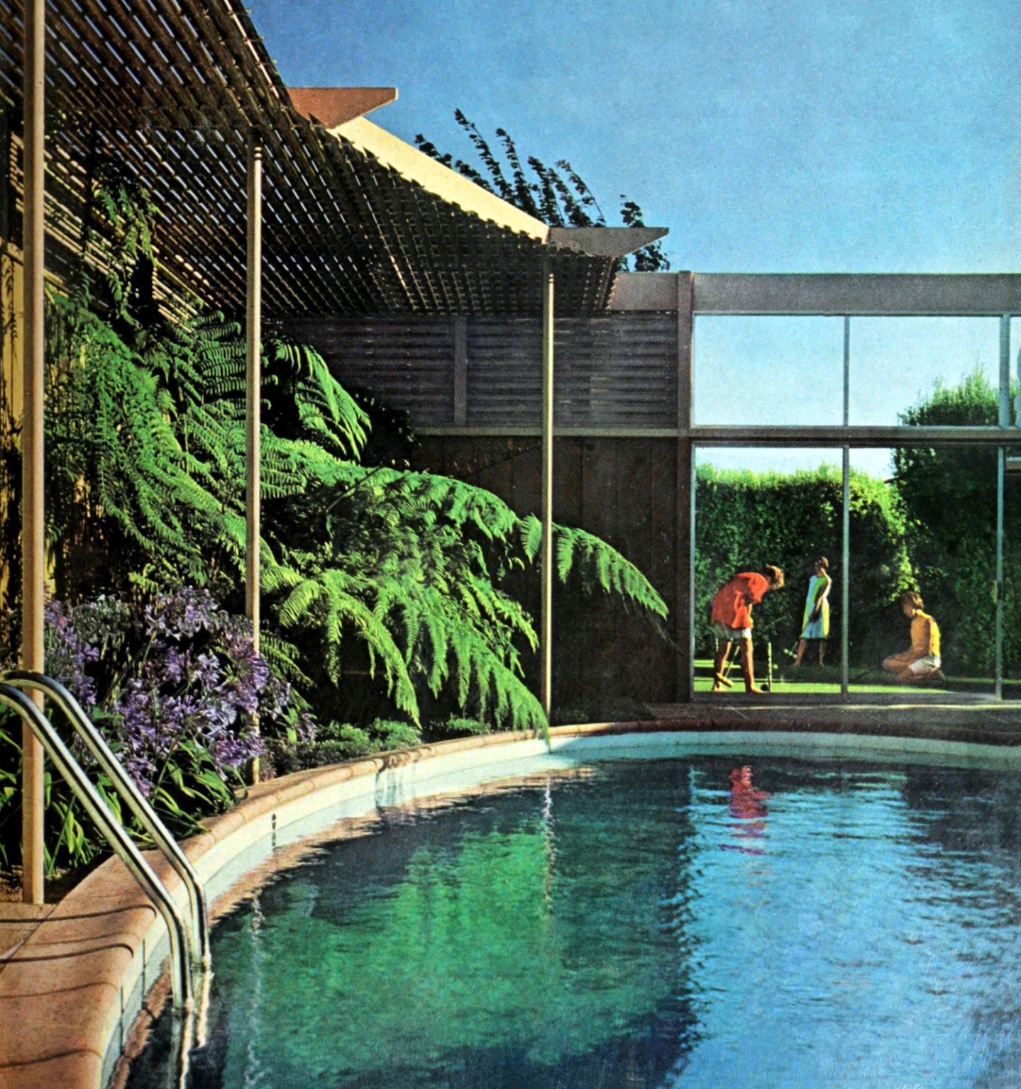 60 beautiful vintage in-ground swimming pool designs - Click Americana