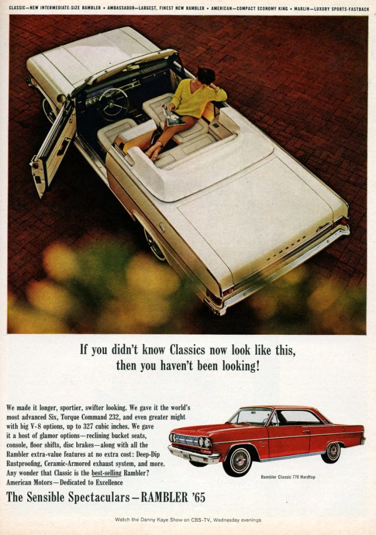 Rambler cars from the 1960s: Hardtops, Ambassadors, Classics ...