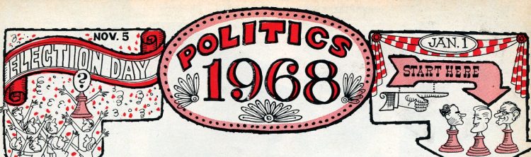 The '68 Presidential election: Nixon, Romney, McCarthy, Reagan ...