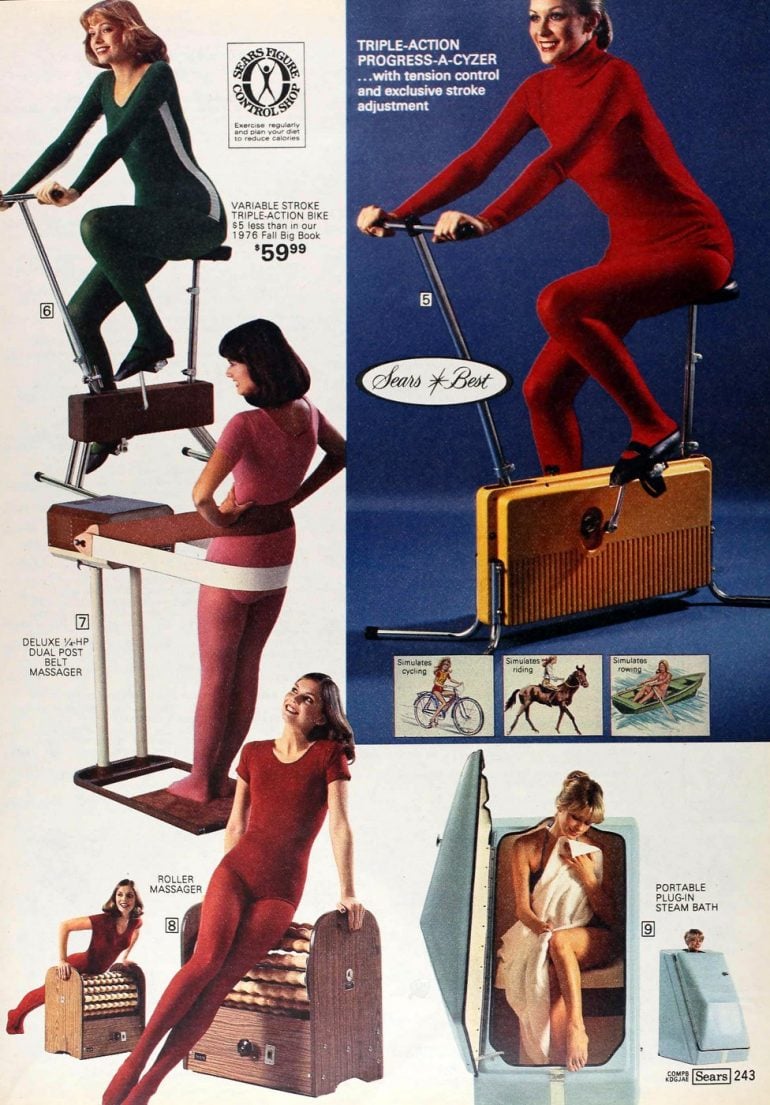 This quirky vintage exercise equipment from the 1970s paved the way for ...