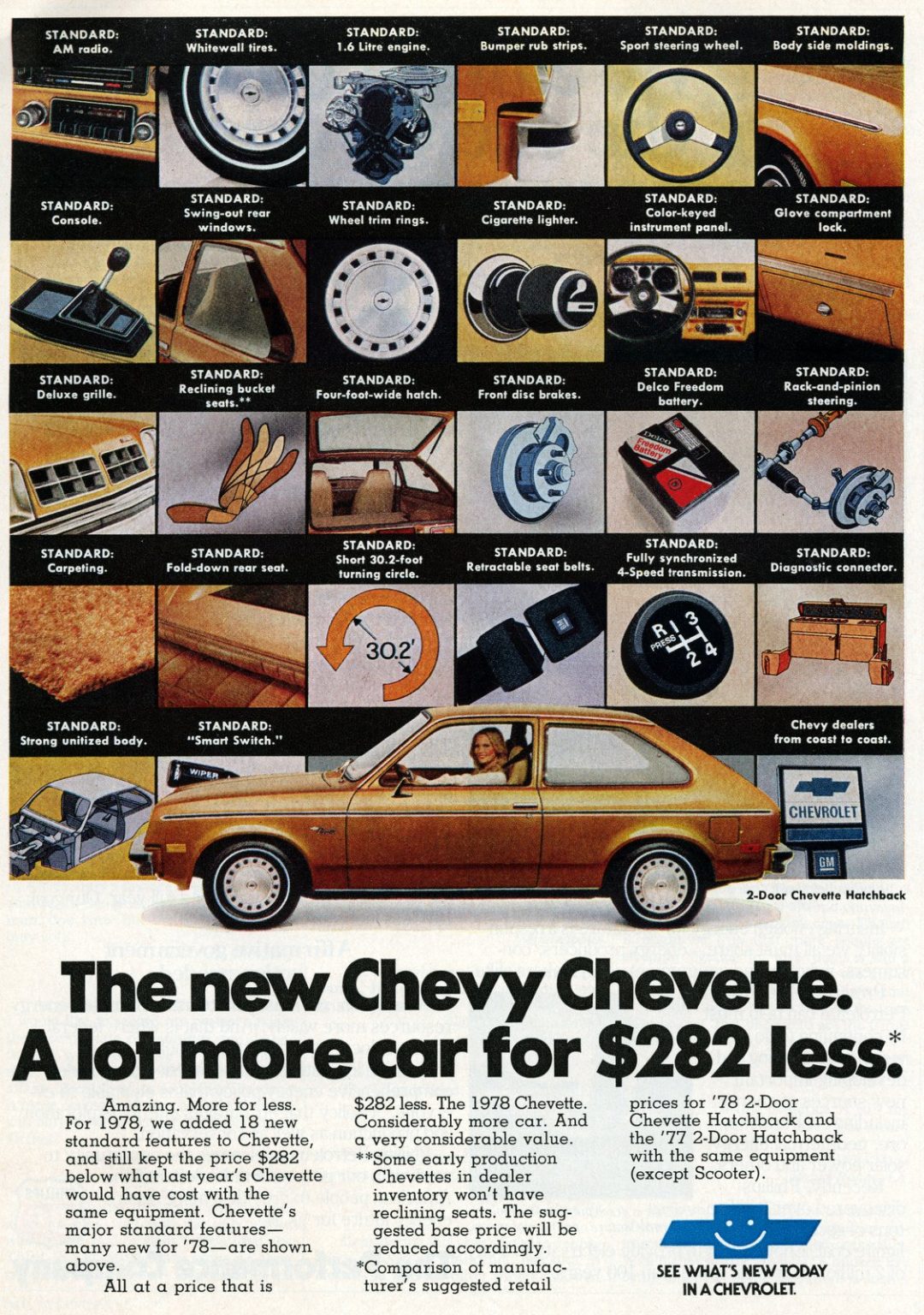 Why the classic Chevy Chevette entry-level subcompact car was a big ...