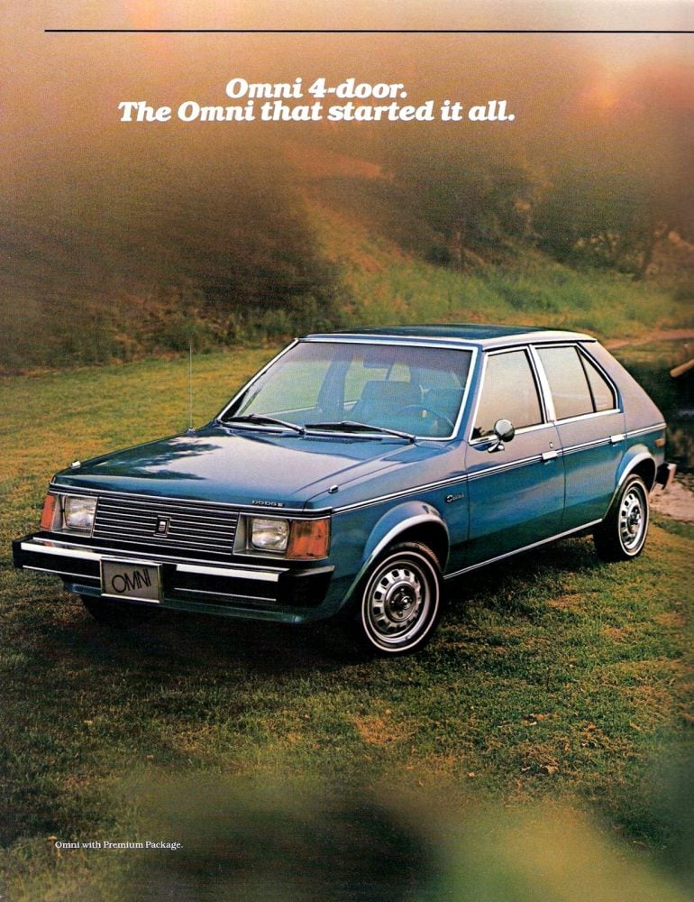 See vintage Dodge Omni cars from the 1970s & 1980s - Click Americana
