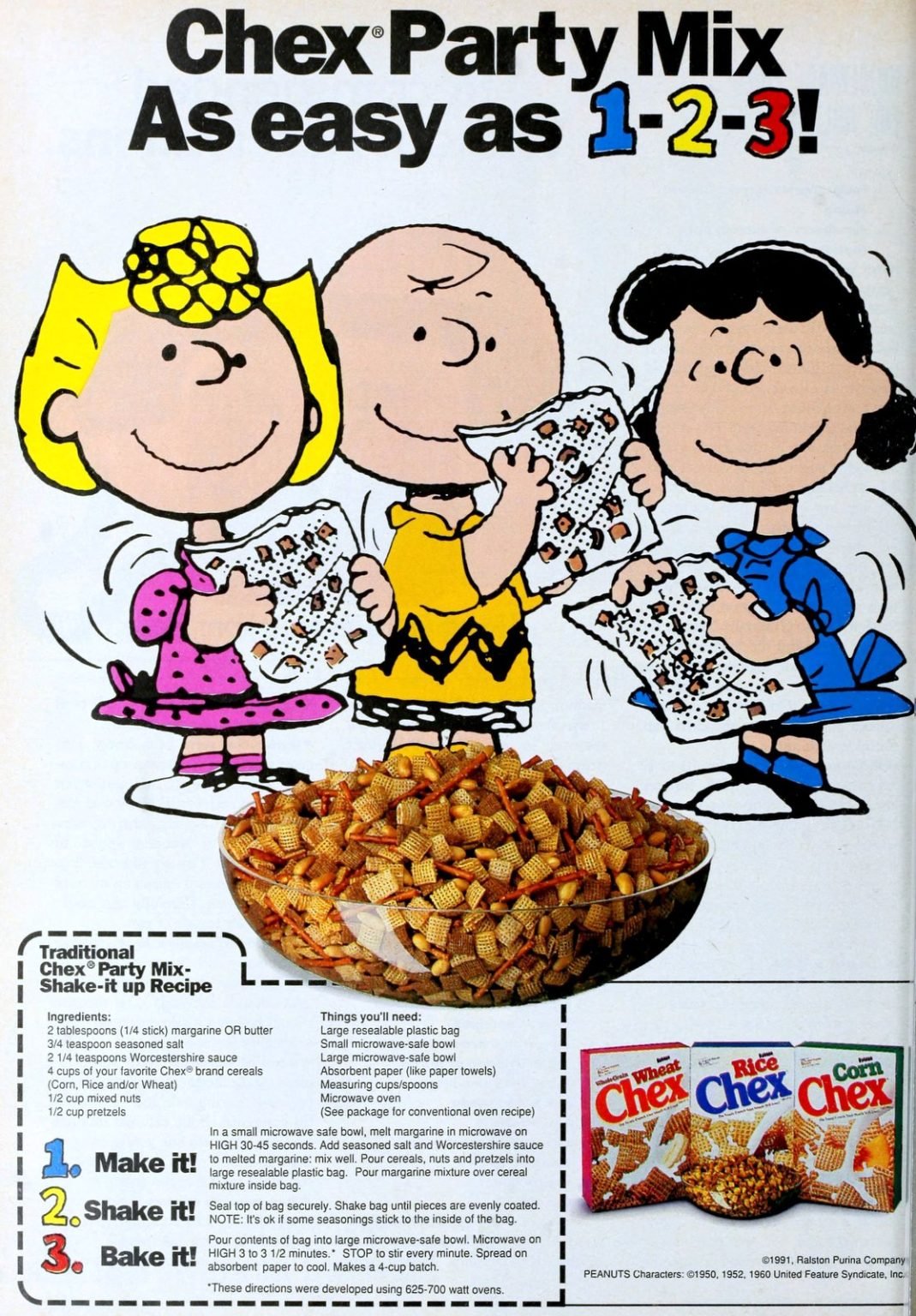 Get the delicious original Chex mix recipe from the 60s and 70s (plus 6 ...