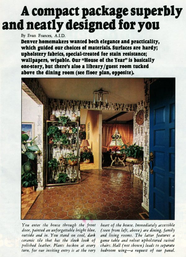 A 1970s designer dream house: The charming American Home of 1974 ...