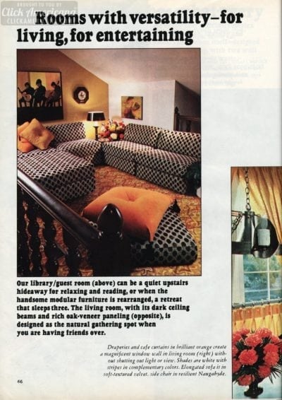 A 1970s designer dream house: The charming American Home of 1974 ...
