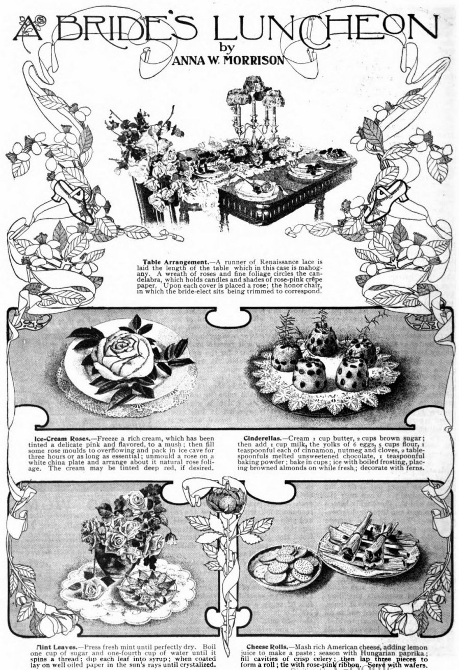 Old-fashioned bridal shower ideas for party decor, food & more - Click ...